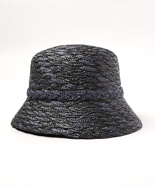 BRAID BUCKET HAT(ONESIZE BLACK): ハット｜帽子通販｜CA4LA（カシラ）公式オンラインショップ